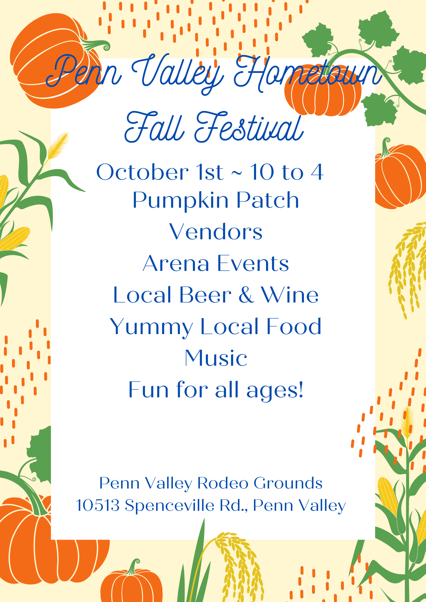 Calendar | Penn Valley Rodeo